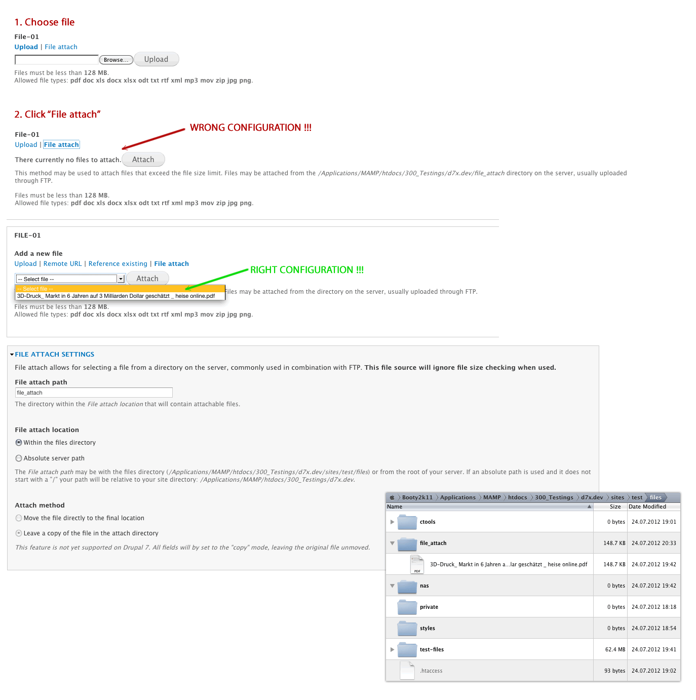 Integration of elFinder as File-Chooser for File-Upload / Select media and possibility to attach ...